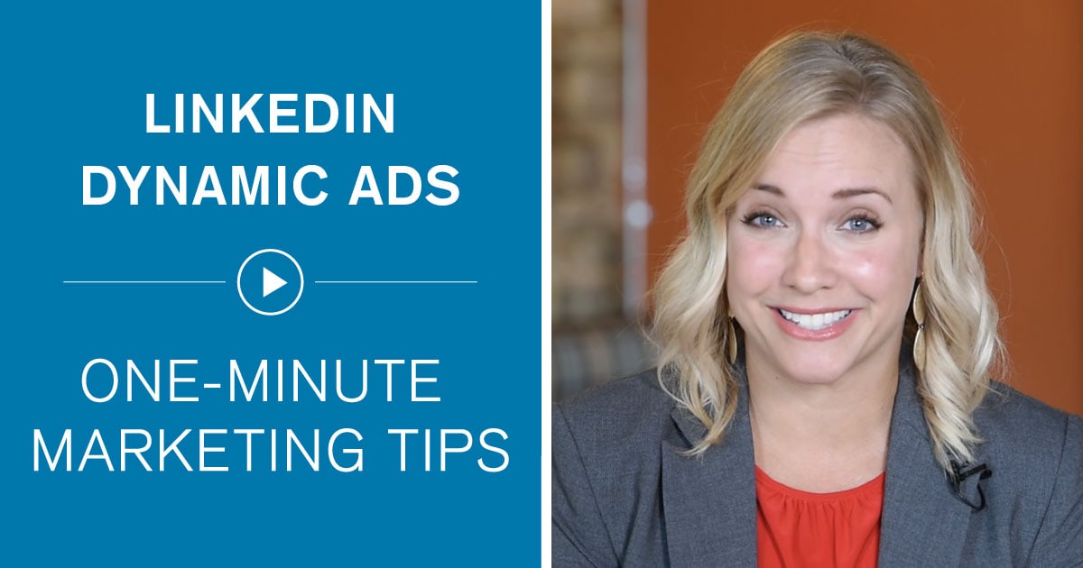 LinkedIn Dynamic Ads: What you need to know | Blue Door Consulting