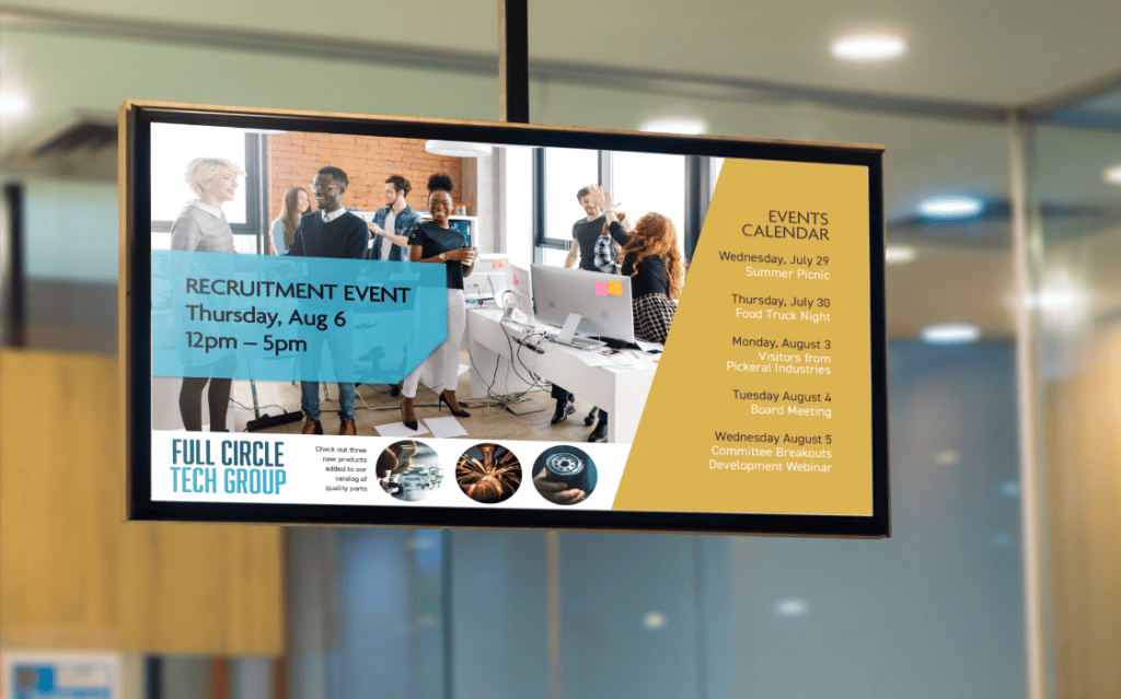 Captivate Customers with an Easy-to-use Digital Display Solution